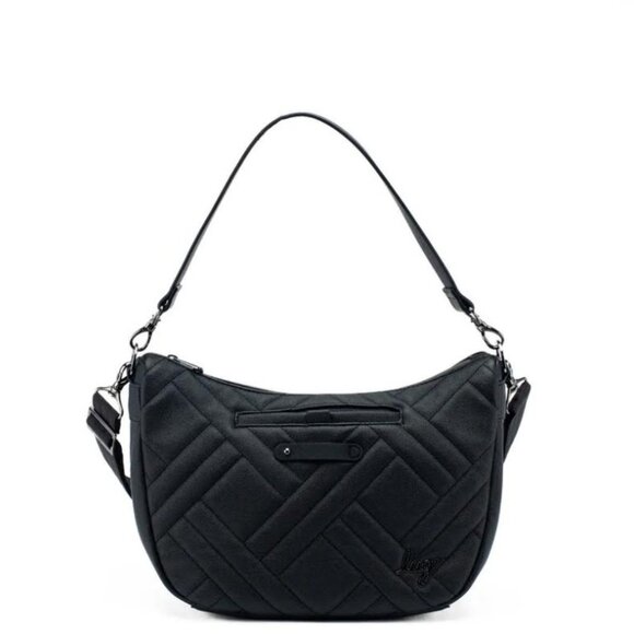 lug | Bags | Lug Harmony Matte Luxe Vl Crossbody Bag Black Onyx | Poshmark